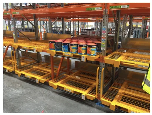 Roto Racking | Roller Pallet System for Easy Stock Access